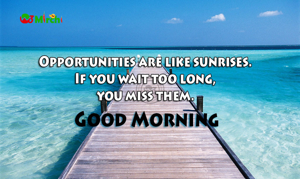 Good Morning Sea Image
