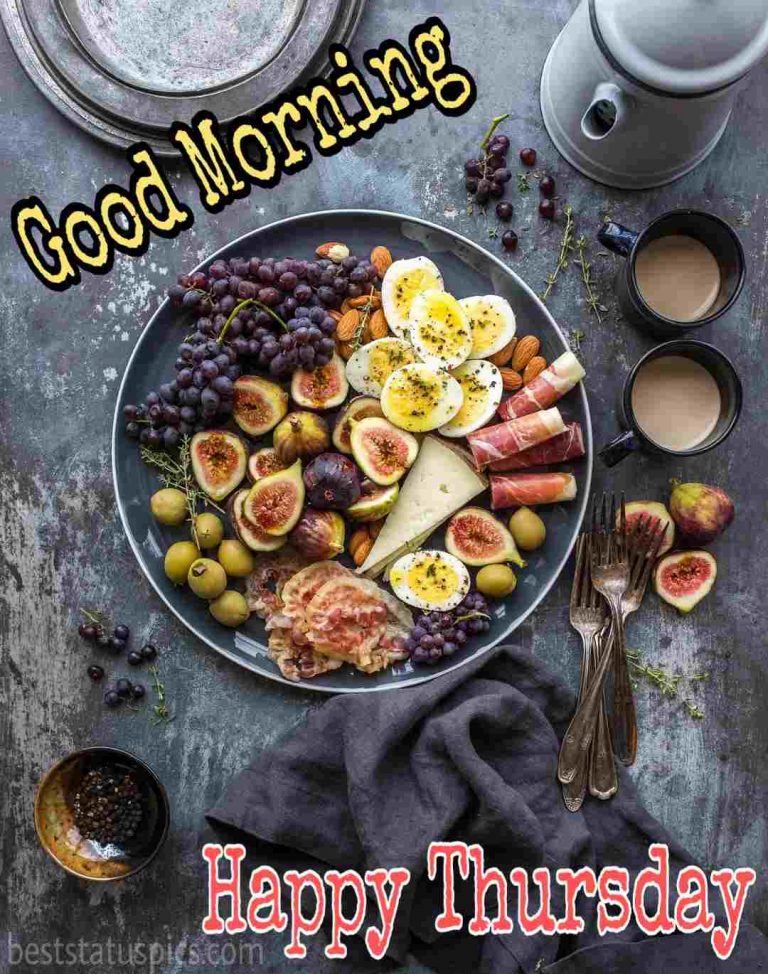 Good Morning-And Happy Thursday Image - Good Morning Wishes & Images