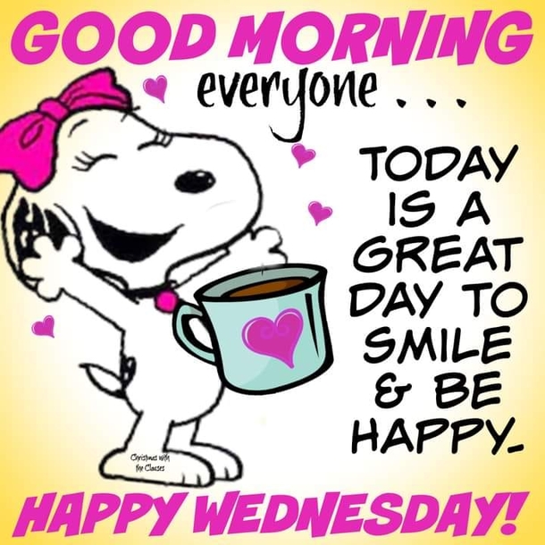 Good Morning To Everyone Happy Wednesday Pic - Good Morning Wishes & Images