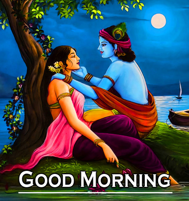 Radha Krishna Good Morning - Good Morning Wishes & Images